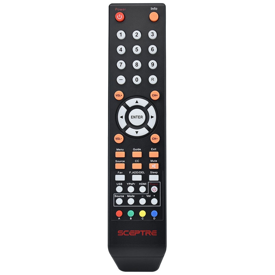 New 8142026670003C Remote For Sceptre TV Monitor X322BV-SR UMR Series ...