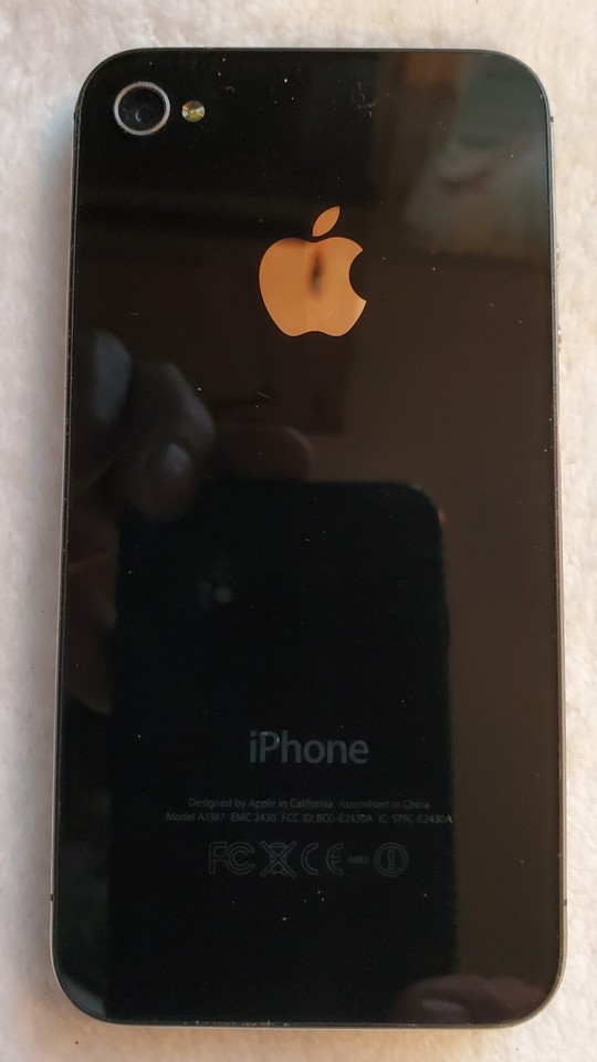 Apple iPhone 4s Black Model A1387 EMC 2430 (FOR PARTS) | eBay