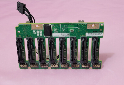 HP DL380 Gen9 SAS/SATA backplane board G9 8x SFF - 729820-001 – 777279 ...