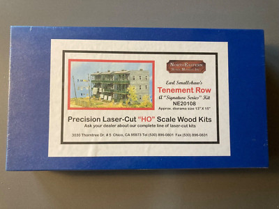 Northeastern Scale Models HO Tenement Row #NE20108 | eBay