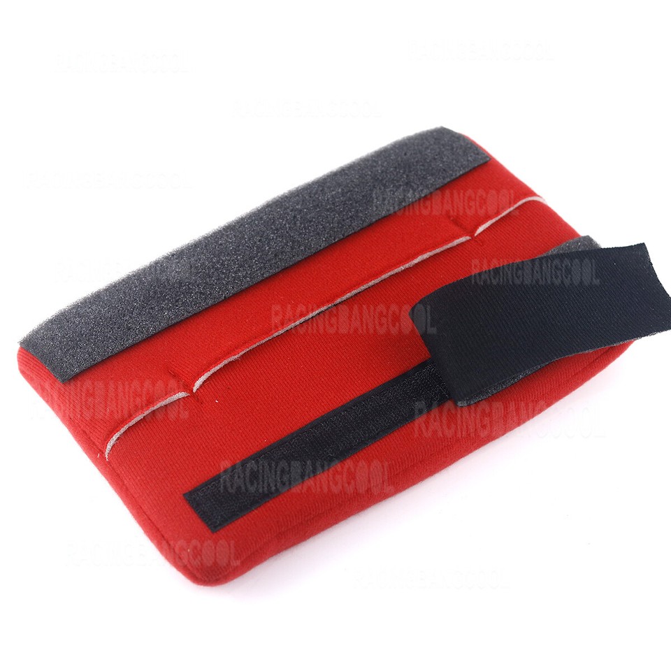 1PCS Recaro Red Lumbar Tuning Pad For Lumbar Rest Cushion Bucket Racing ...