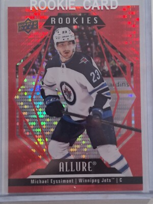 22/23 Allure Red Rainbow Michael Eyssimont Rookie | eBay