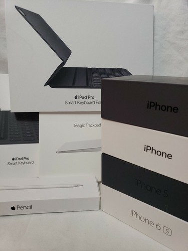 iPhone iPencil Apple EMPTY Box Lot Magic Keypad Pro NO iPhone NO iPad ...