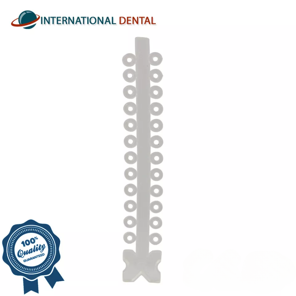 Orthodontic Dental Morelli Ligature Ties Elastic Bands Brackets Crystal ...
