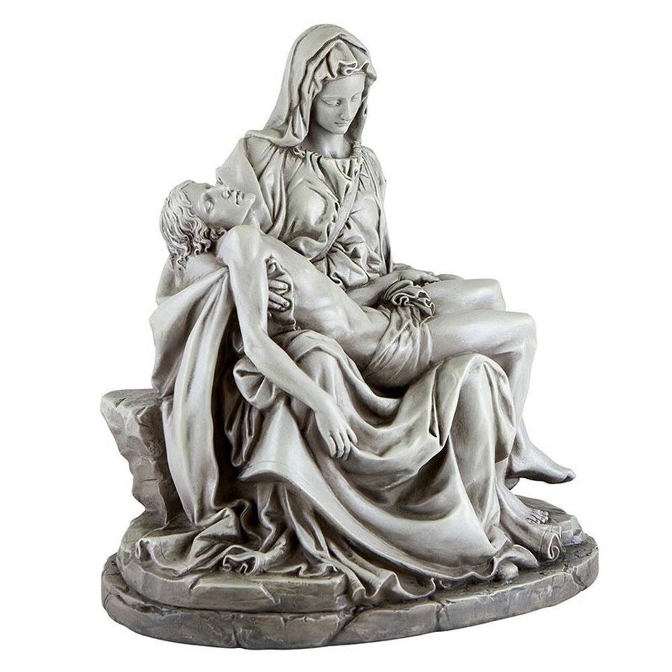 21.5 Inch Pieta Garden Size Statue by Michelangelo in St Peter's the ...