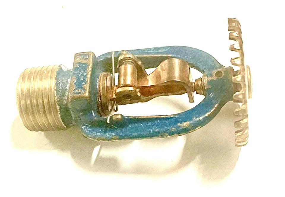 286*F Fusible Link Brass Upright Sprinkler, Rasco Reliable Model G, 1/2 ...