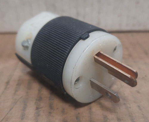 HUBBELL MALE PLUG (15A, 125V) E125 | eBay
