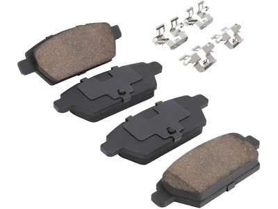 Rear Brake Pad Set For 2010 Ford Focus SJ767DW | eBay