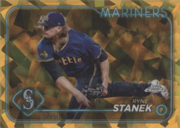 2024 Topps Chrome Update Series Sapphire Edition - Ryne Stanek #USCS121 ...