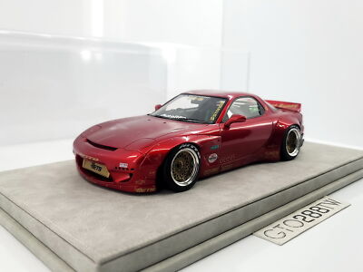 Make Up IDEA 1:18 scale Rocket Bunny Mazda RX-7 FD3S Candy Red (IM002A1 ...