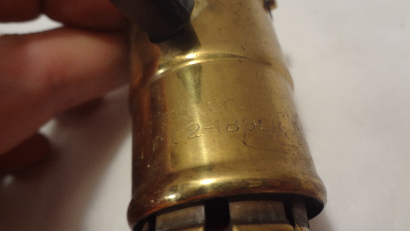 antique socket Westinghouse base marked Bryant patent 1890 shell #1 ...