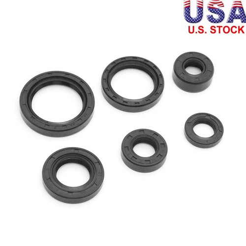 Engine Crankcase Rotor Countershaft Oil Seals Set For Honda CT90 Trail ...