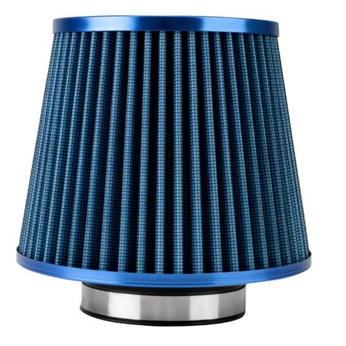 Universal Car Air Filter Induction Kit High Power Sports Mesh Cone ...