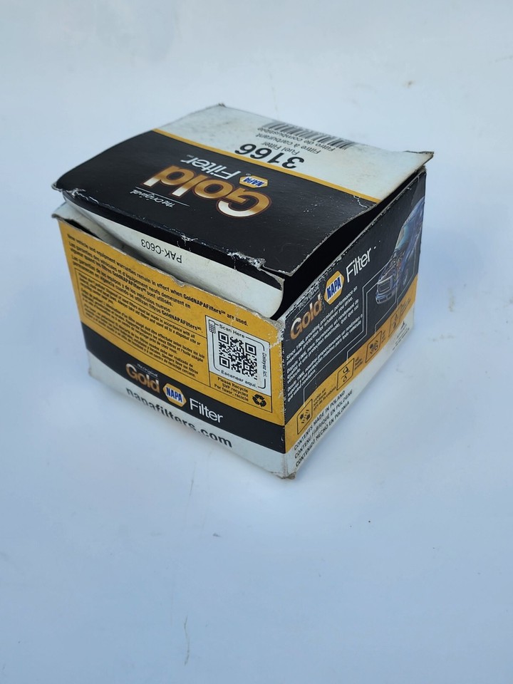 NAPA # 3166 Fuel Filter - Bobcat Case Forklift Ford Kubota John Deere ...