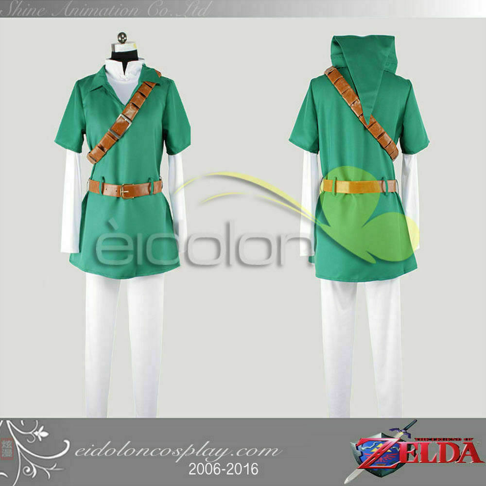 Ocarina Of Time Link Cosplay The Legend Of Zelda Link Costume 4