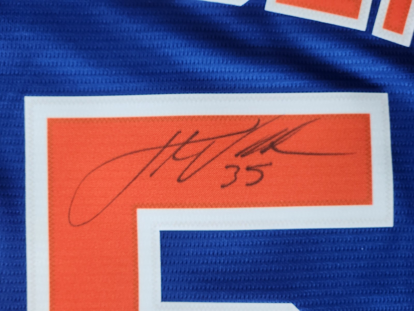 Justin Verlander Signed Autographed New York Mets Jersey Beckett LOA | eBay