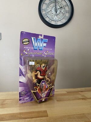 WWF Signature Series Road Warrior Hawk Action Figure Series 1 Jakks ...