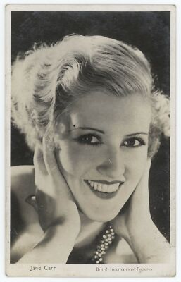 Movie Actress Jane Carr Vintage Real Photo RPPC Postcard | eBay