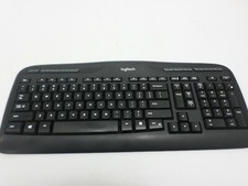 Logitech Wireless Black Keyboard Only No Receiver Y-r0067 Untested for ...