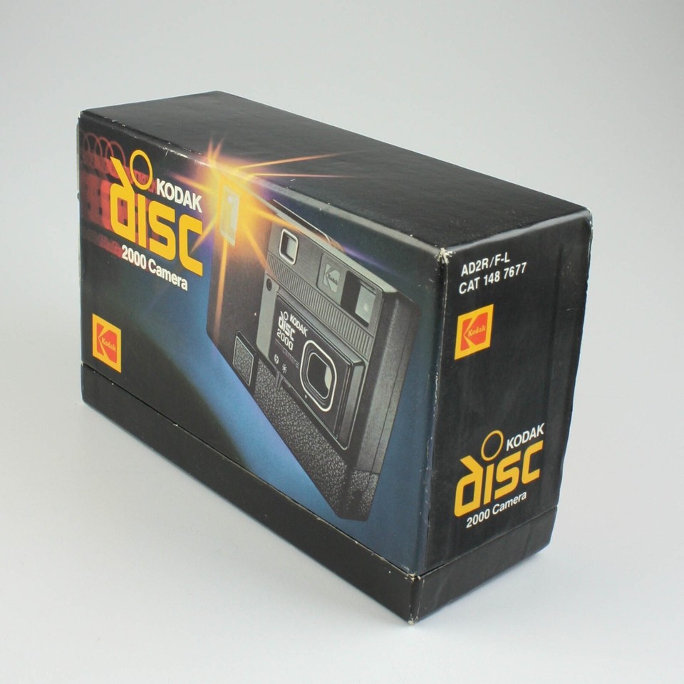 Kodak Disc 2000 Camera - EMPTY BOX ONLY - NO CAMERA - Vintage - Display ...