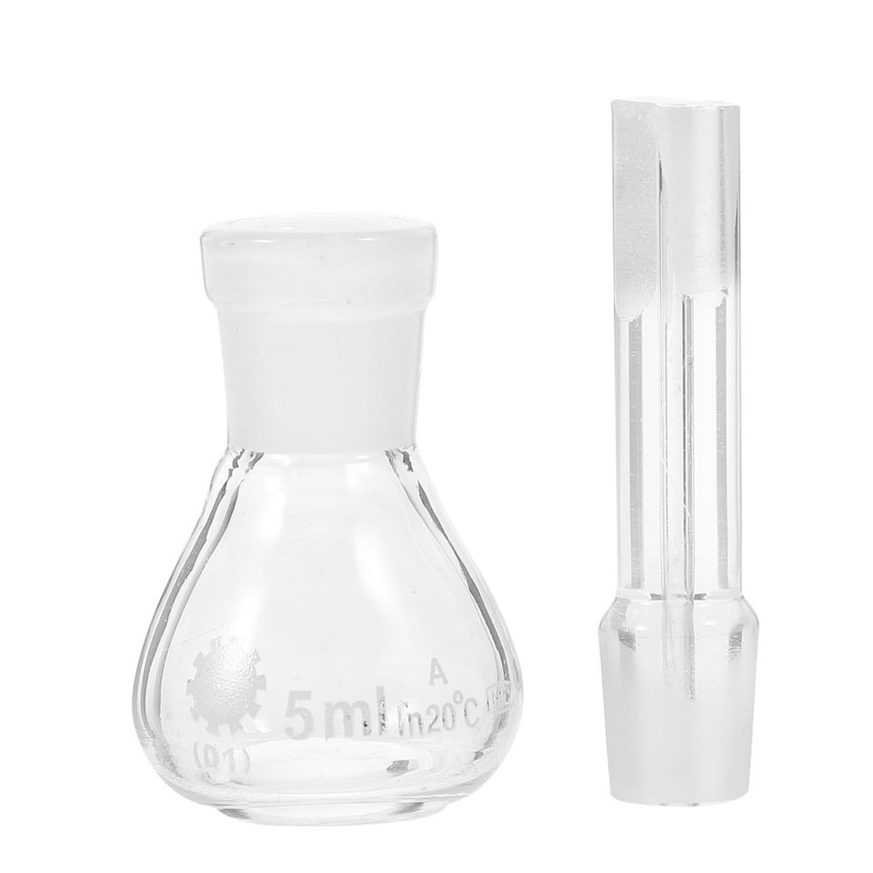 Glass Pycnometer Mini Bottle Glassware Gravity Laboratory | eBay UK