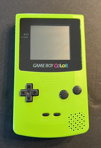 Nintendo Game Boy Color Kiwi Lime Green Handheld Console CGB-001 Tested ...
