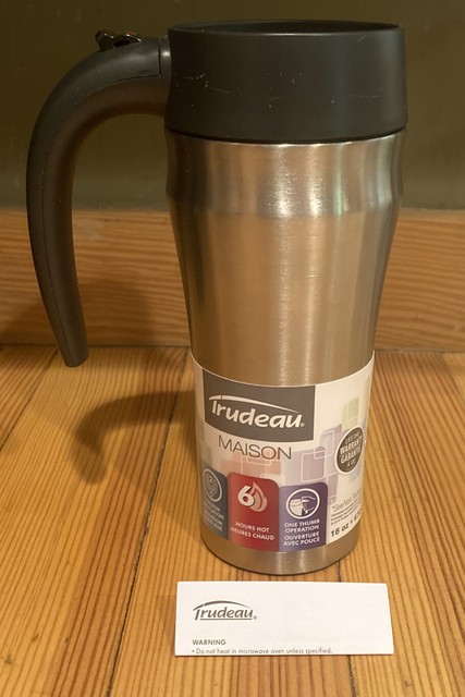 Trudeau Maison Journey Travel Mug 16 Oz Stainless Steel for sale online ...