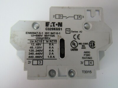 EATON C320KGS1 SERIES A2 | eBay