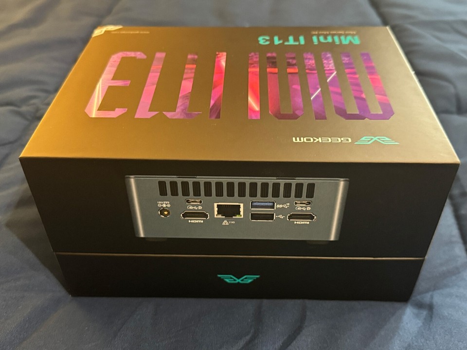 GEEKOM Mini PC IT13 Tower Workstation PC i9-13900H 32GB RAM+2TB SSD Win ...