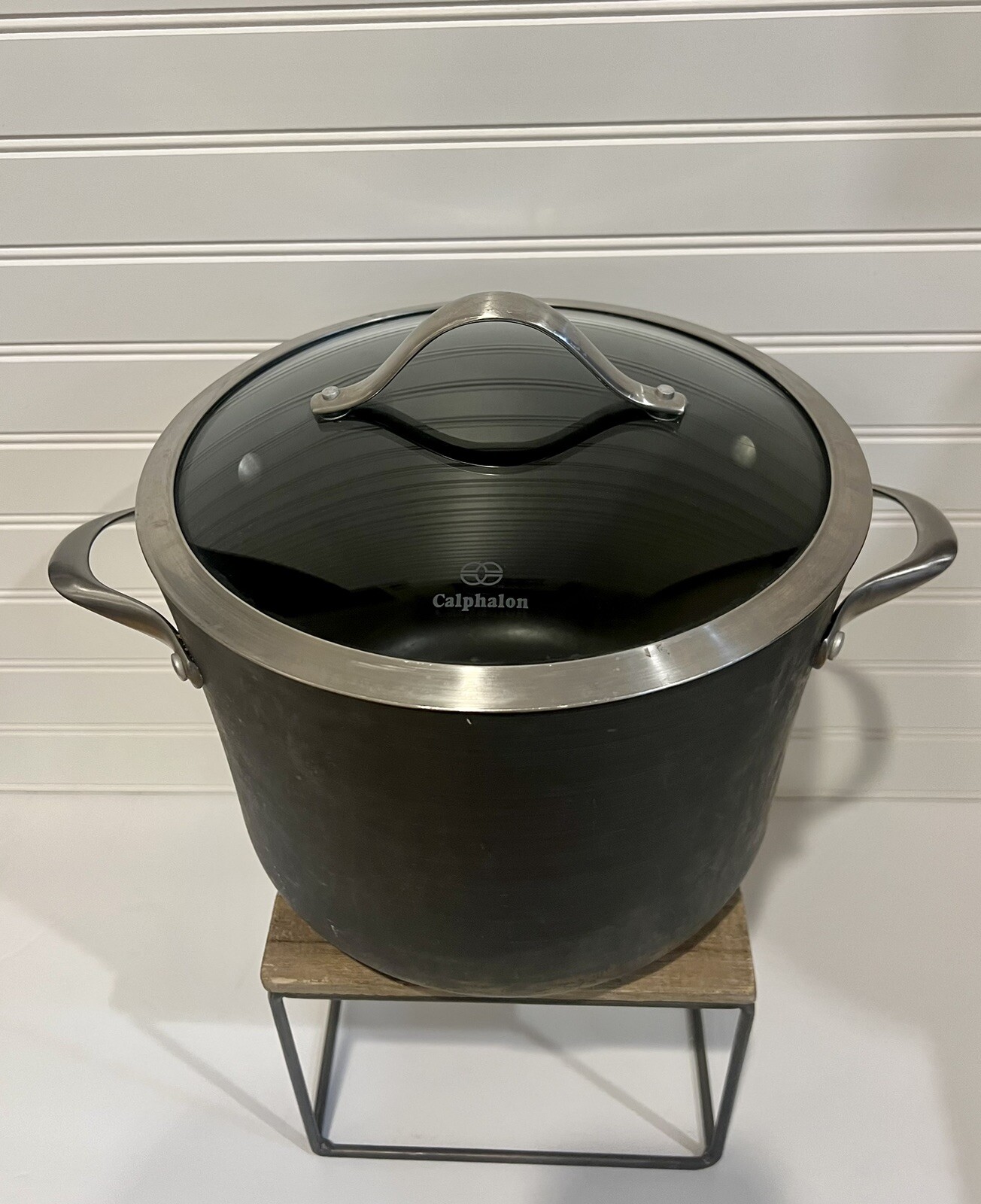 Calphalon 808 8-Quart Nonstick Stock Pot with Glass Cover