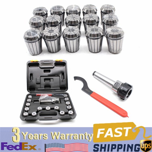 15x MT3 ER32 Collet Chuck Set Collet & Morse Taper Chuck Holder Milling Lathe | eBay