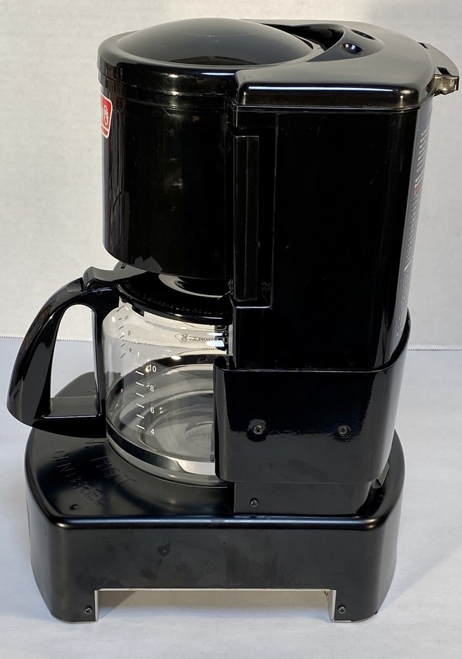 Coleman Camping Drip Coffee Maker Black 10 Cup Camp Stove Compatible ...