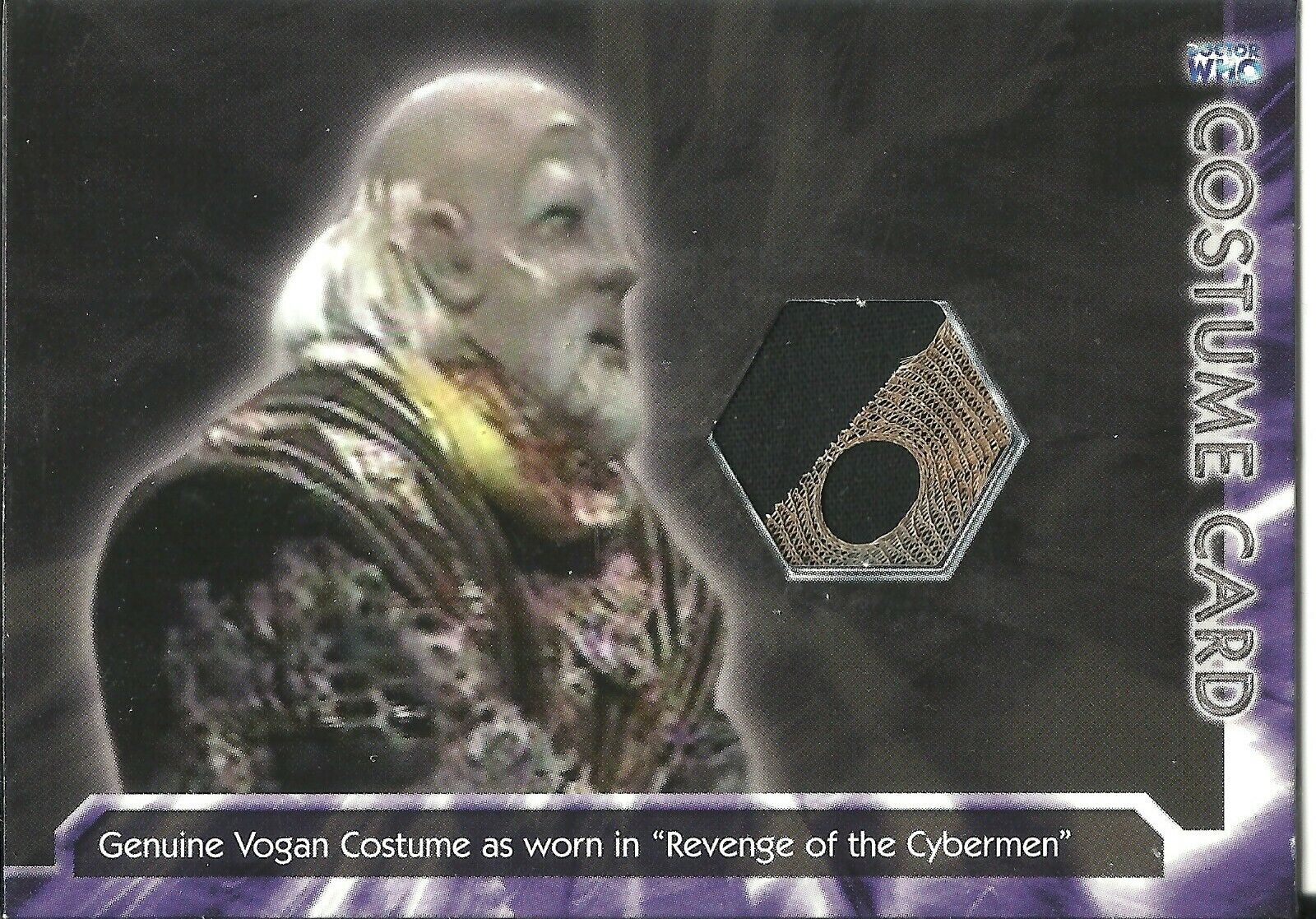 Doctor Who Strictly Ink Costume Card WHOT-C4 Vogan Costume Revenge ...