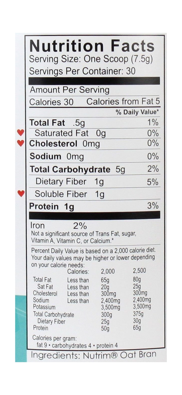 Nutrim Oat Bran Superfood Powder | eBay