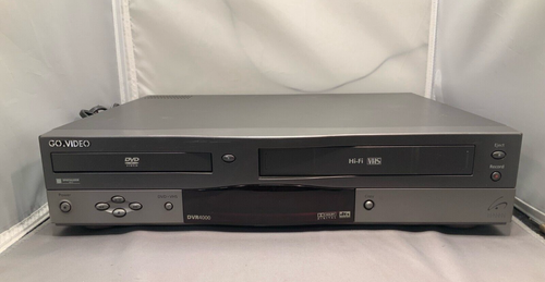 GO Video DVR4000 DVD/VCR VHS Combo Player Recorder Works NO REMOTE | eBay