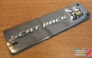 2020-2021 Dodge Challenger Rear Spoiler Scat Pack Nameplate New Mopar ...