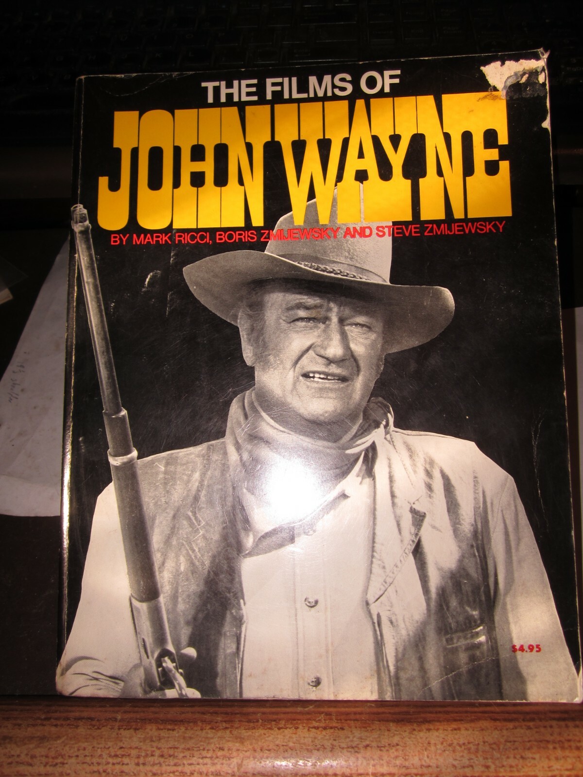 The Films of John Wayne Vtg 1972 Steven Boris Zmijewsky Mark Ricci ...