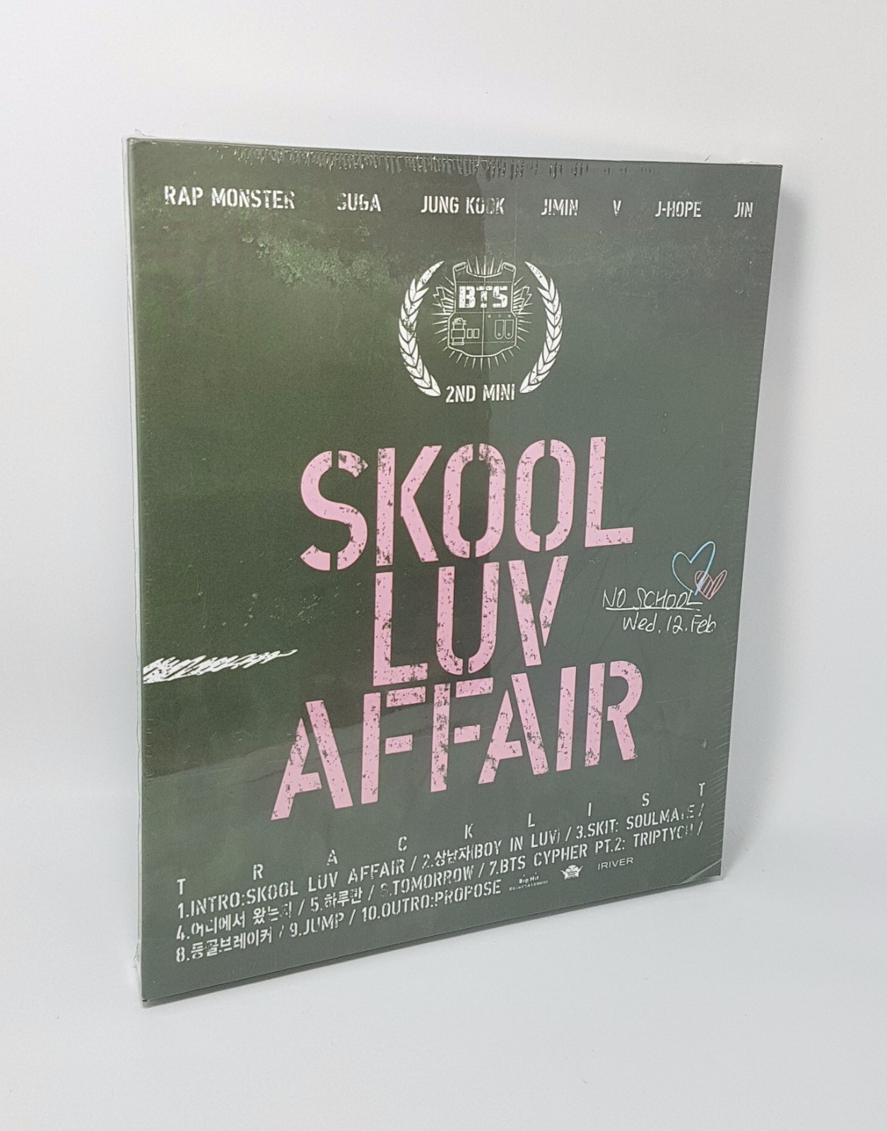 K-POP BTS 2nd Mini Album SKOOL LUV AFFAIR CD+115p P.Book+Photocard ...