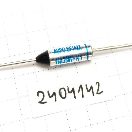 Thermal Fuse 142C 16A 250V AUPO BFX TCO Axial x2pcs | eBay