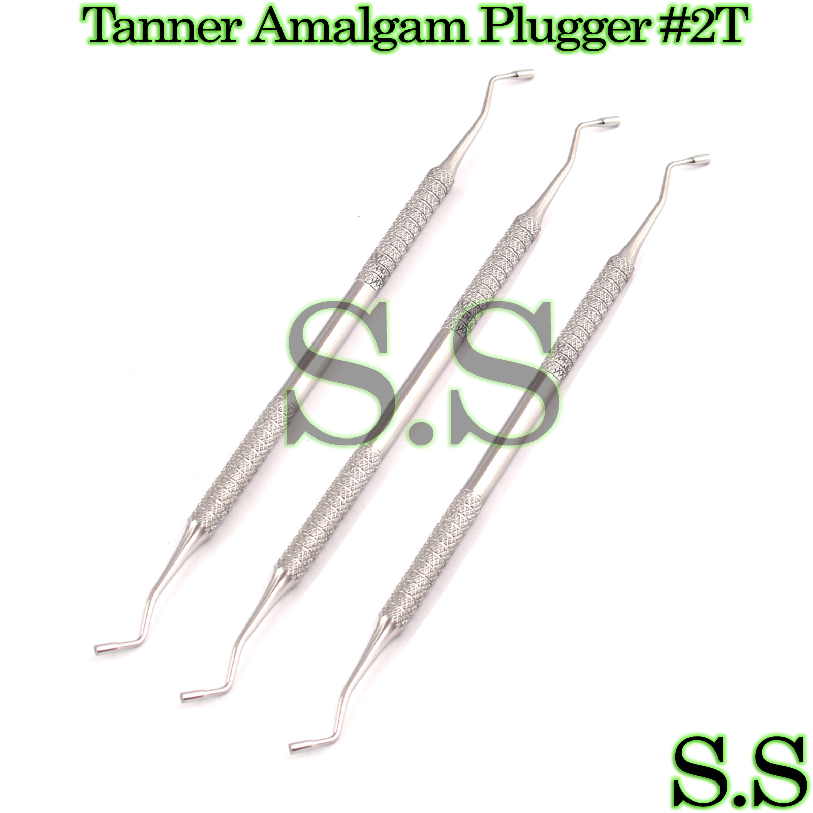 3 Tanner Amalgam Plugger #2T Dental Surgical Instrument | eBay