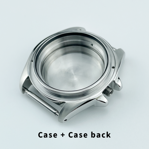 42mm SKX007/SRPD Watch Case Mod Parts Case Back 316L SS 300M WR Crown ...