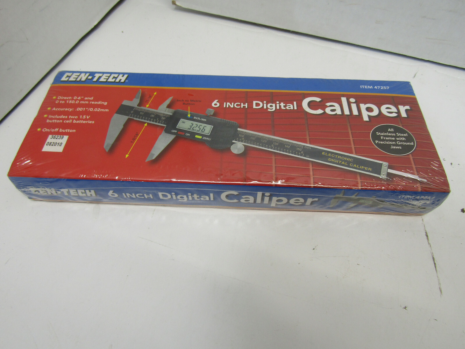 NIB SEALED CEN-TECH 6" DIGITAL CALIPER TOOL | eBay