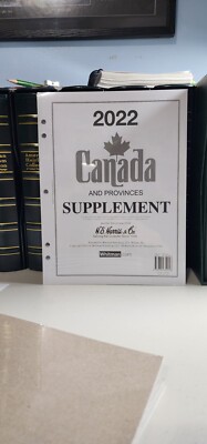 HE Harris Stamp Album Supplement Canada 2022 New Pack with Scott ...