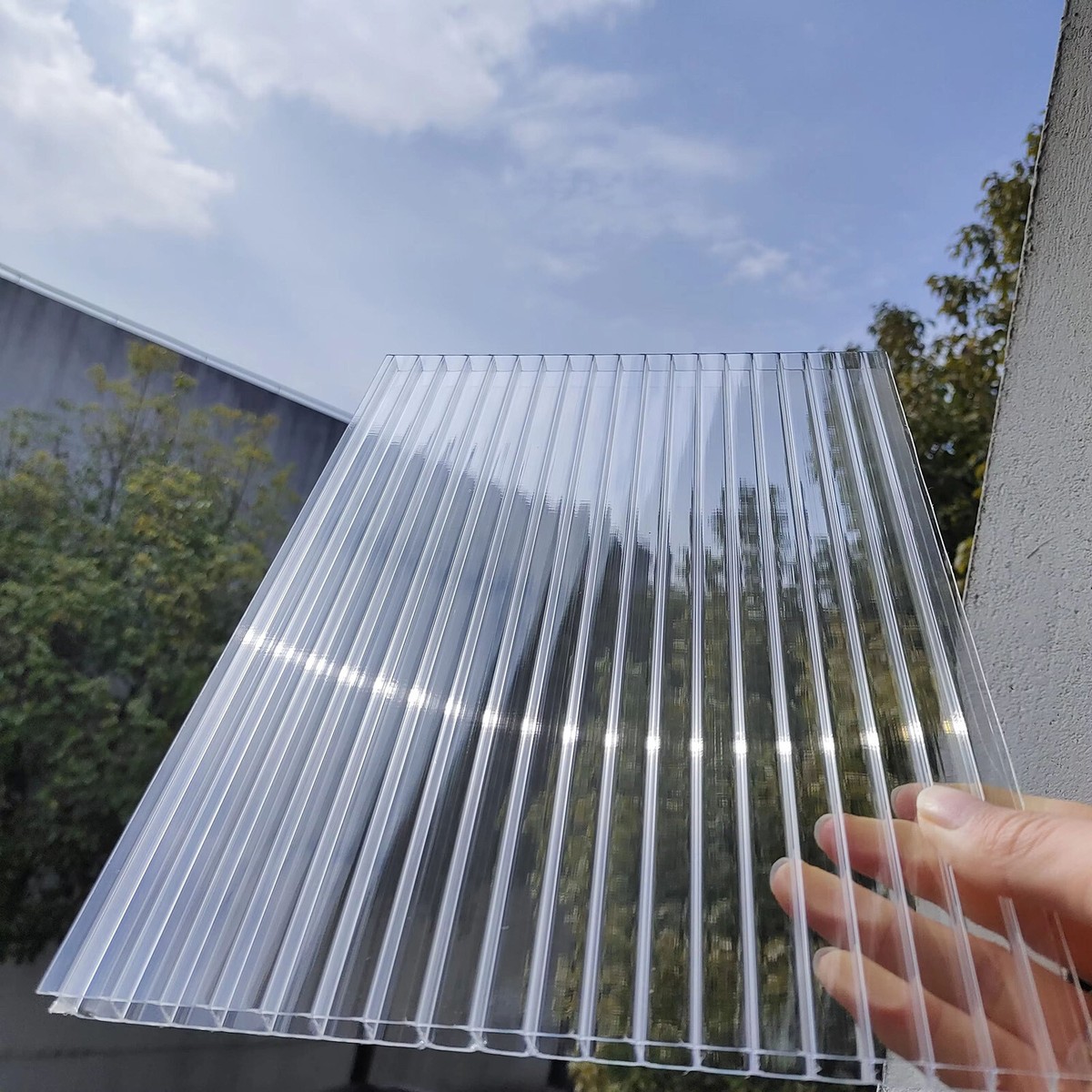 Polycarbonate Panels Axiome Clear 10mm Twinwall Polycarbonate Roofing