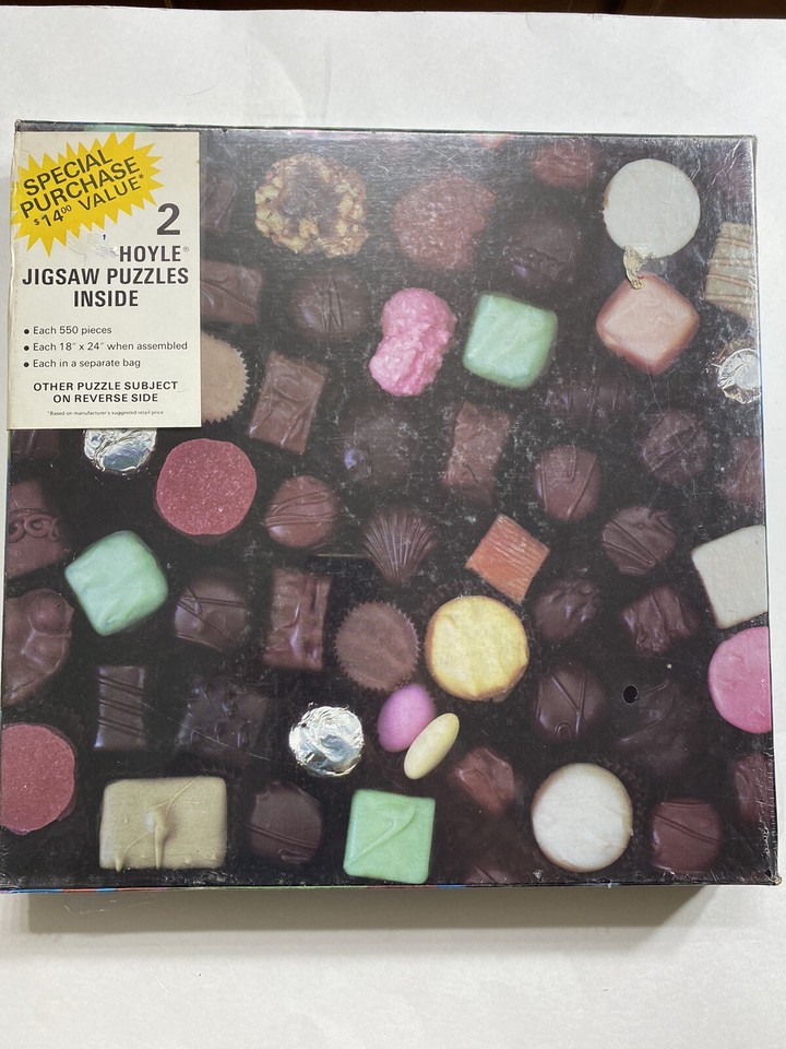 Hoyle Jigsaw 2 X 550 Piece Puzzle Great Combination 1982 Ballooning ...