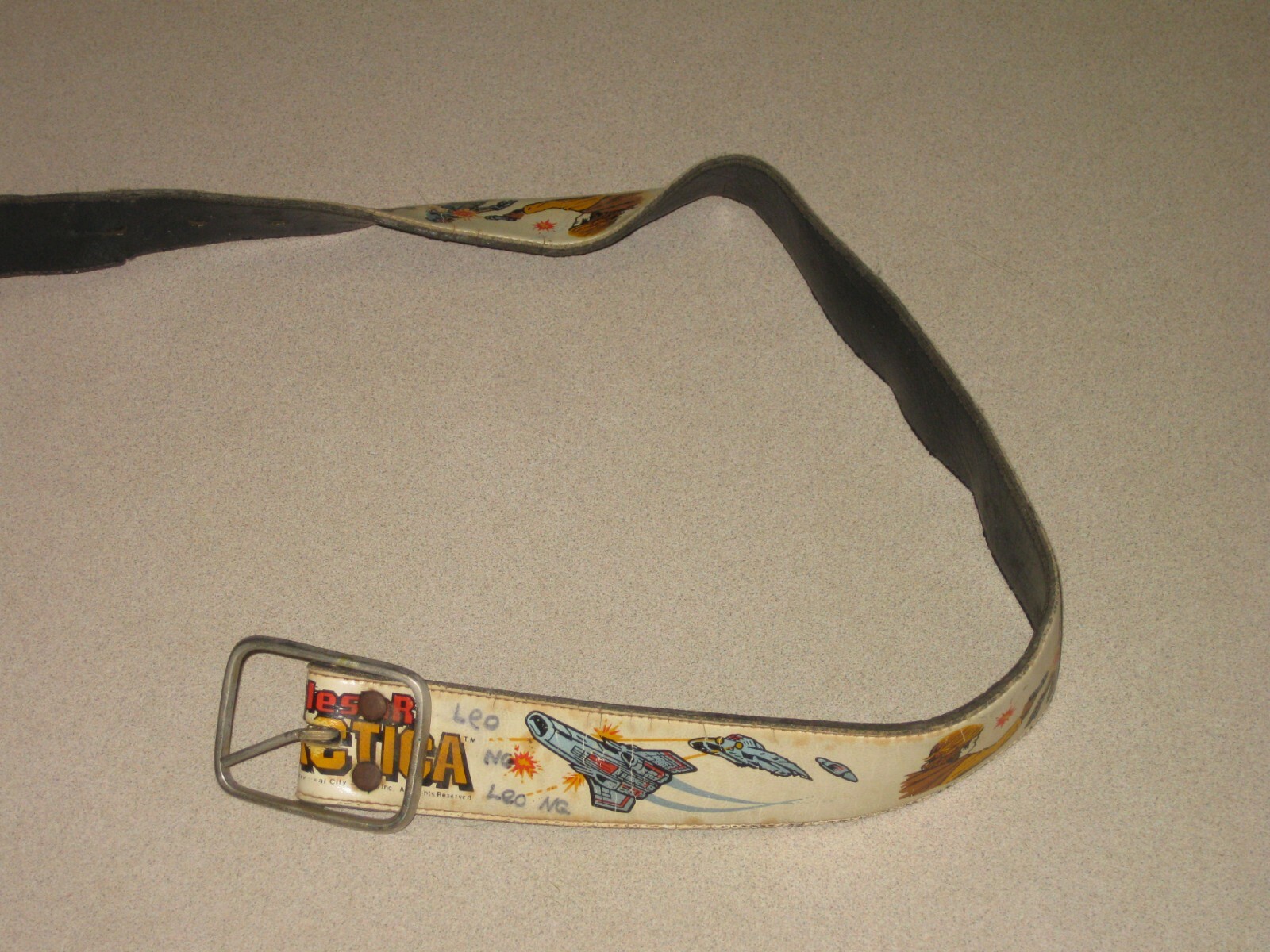 Battlestar Galactica vintage kids belt - Gem