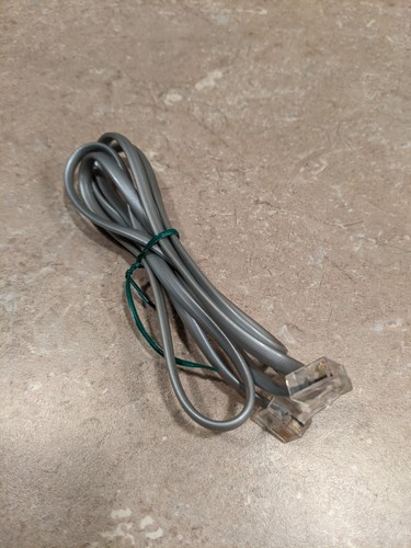 3 Feet Gray Telephone Cable Rj11 6p4c 36 inch Phone Line Cord 3ft | eBay