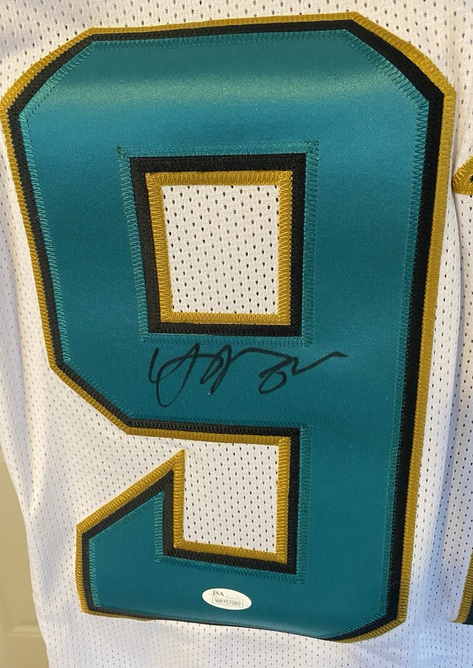 Jaguars Legend YANNICK NGAKOUE Autographed Custom Jersey #91 - JSA ...