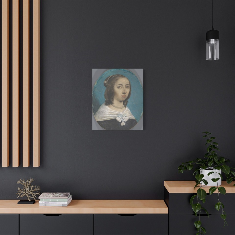 Anna Maria van Schurman - Portret van een vrouw - Canvas Wall Art | eBay UK