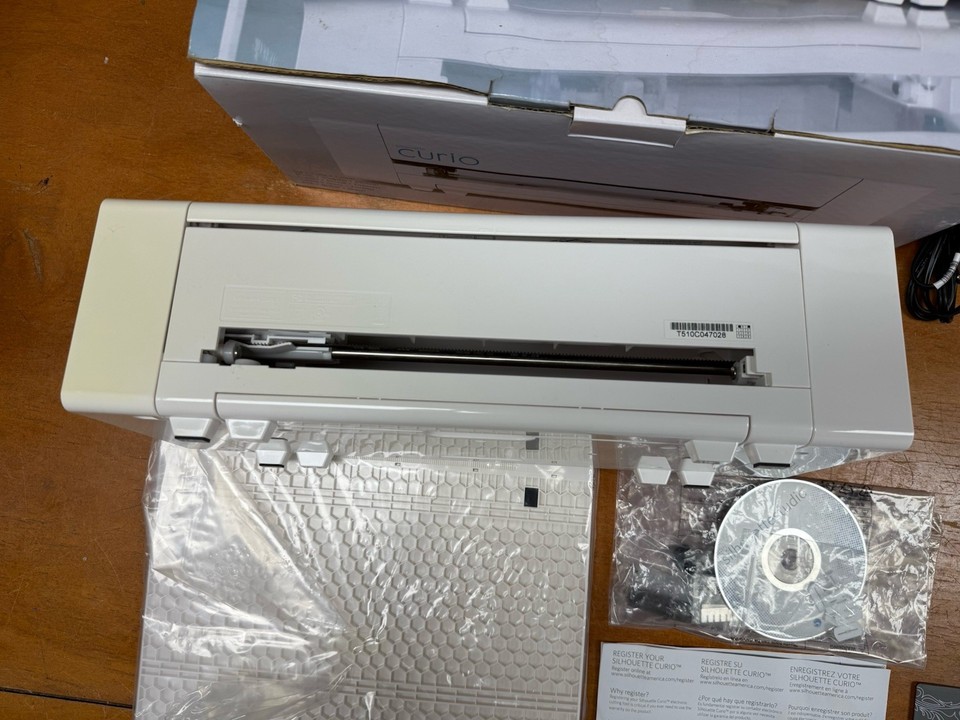 Silhouette Curio 3-T Digital Crafting Cutting Machine Open Box | eBay